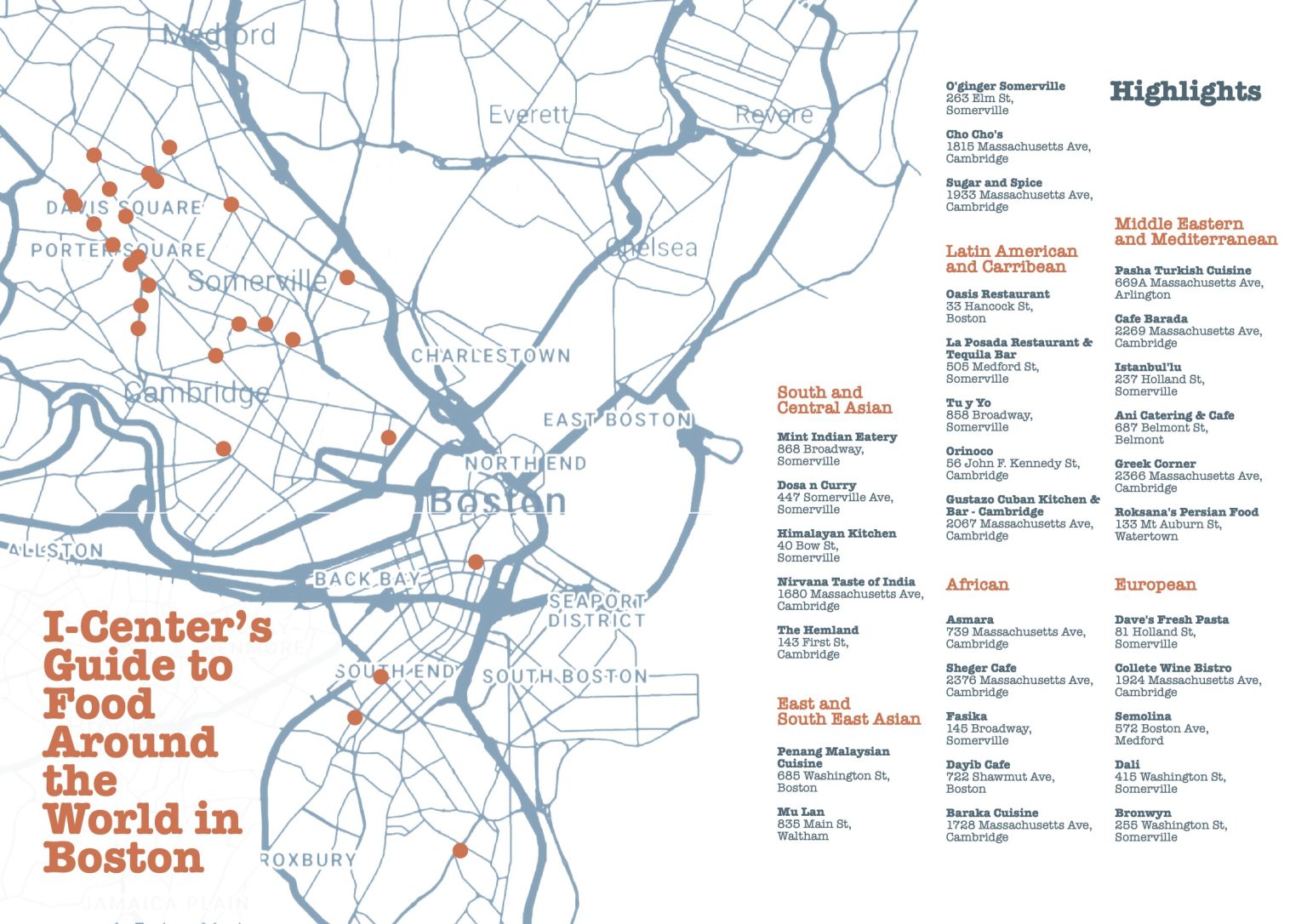 Food Map - International Center