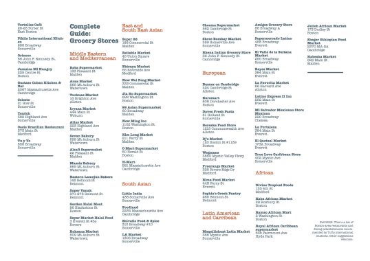 Food Map - International Center